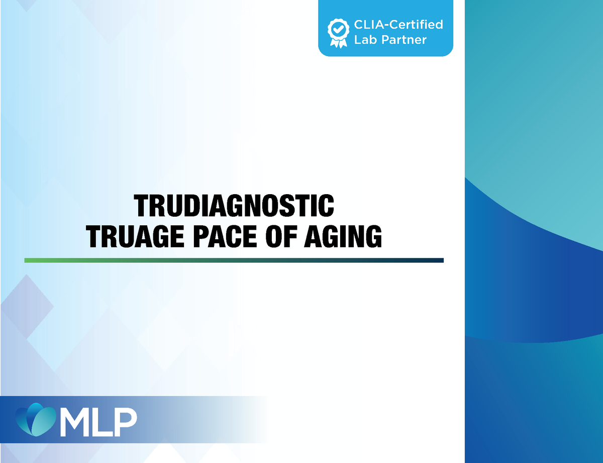 TruDiagnostics TruAge Pace of Aging – PureClean Performance