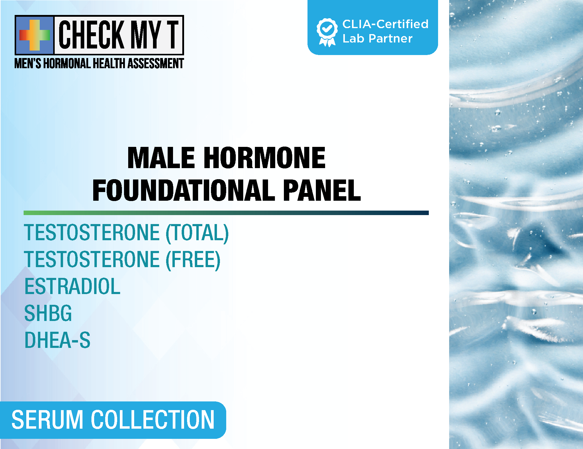 Serum Male Hormone Foundational Panel – PureClean Performance